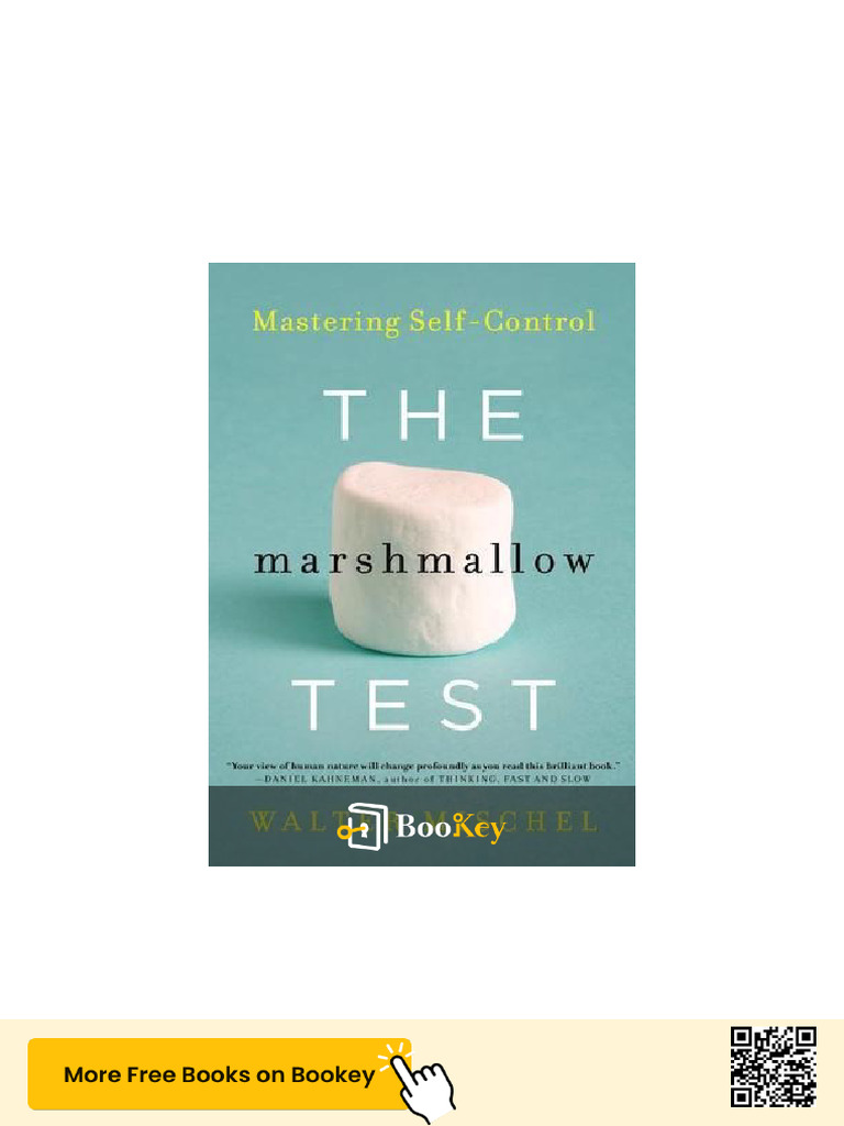 The Marshmallow Test PDF | PDF | Self Control | Self-Management