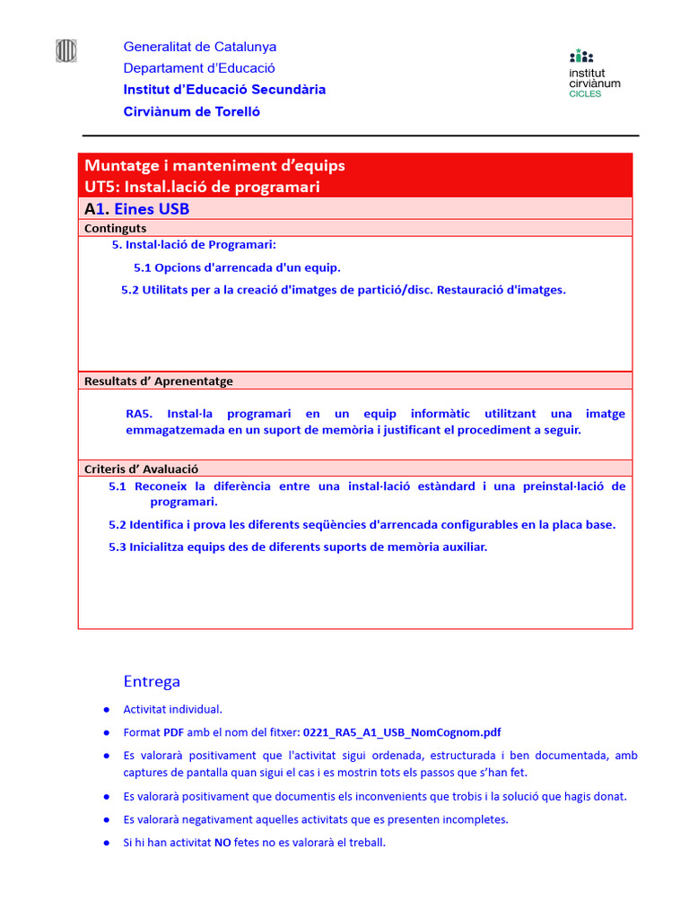 0221 RA5 A1 USB AinaraPalou | PDF
