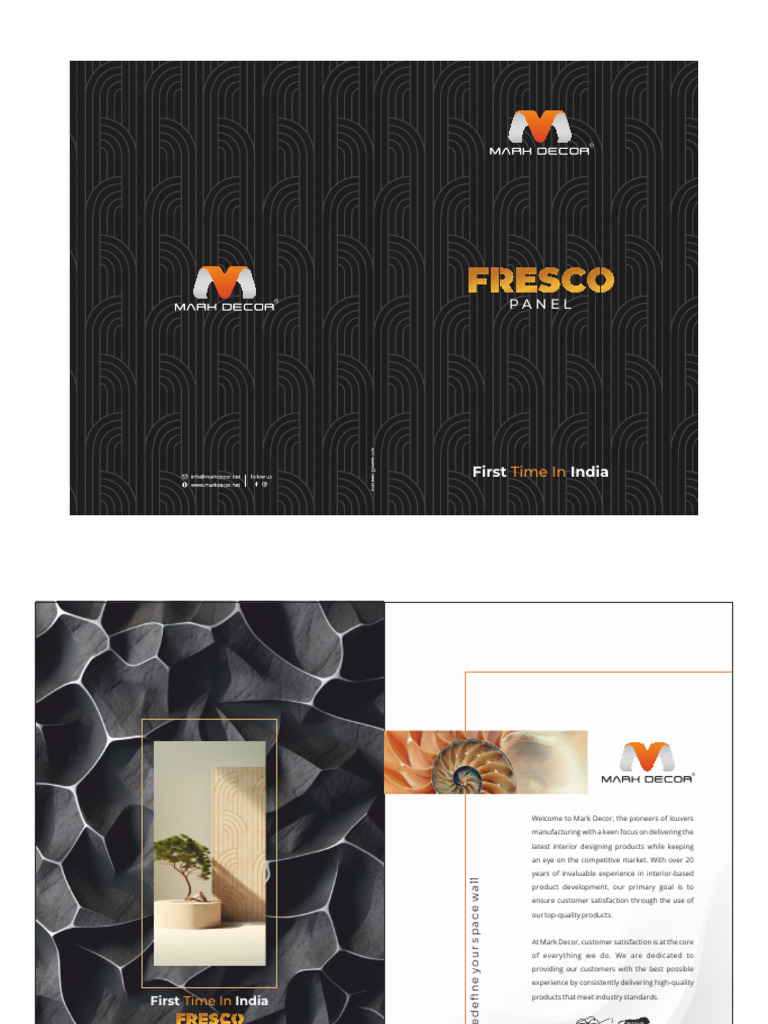 Fresco Catalogue Design Layout-New | PDF | Building Technology | Materials
