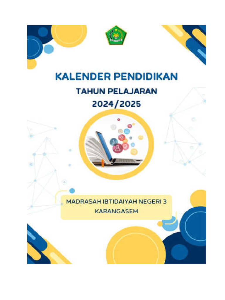 Kalender Pendidikan MI Negeri 3 Karangasem 2024/2025 | PDF
