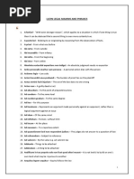 Key Latin Terms in Legal Context | PDF | Jargon | Common Law