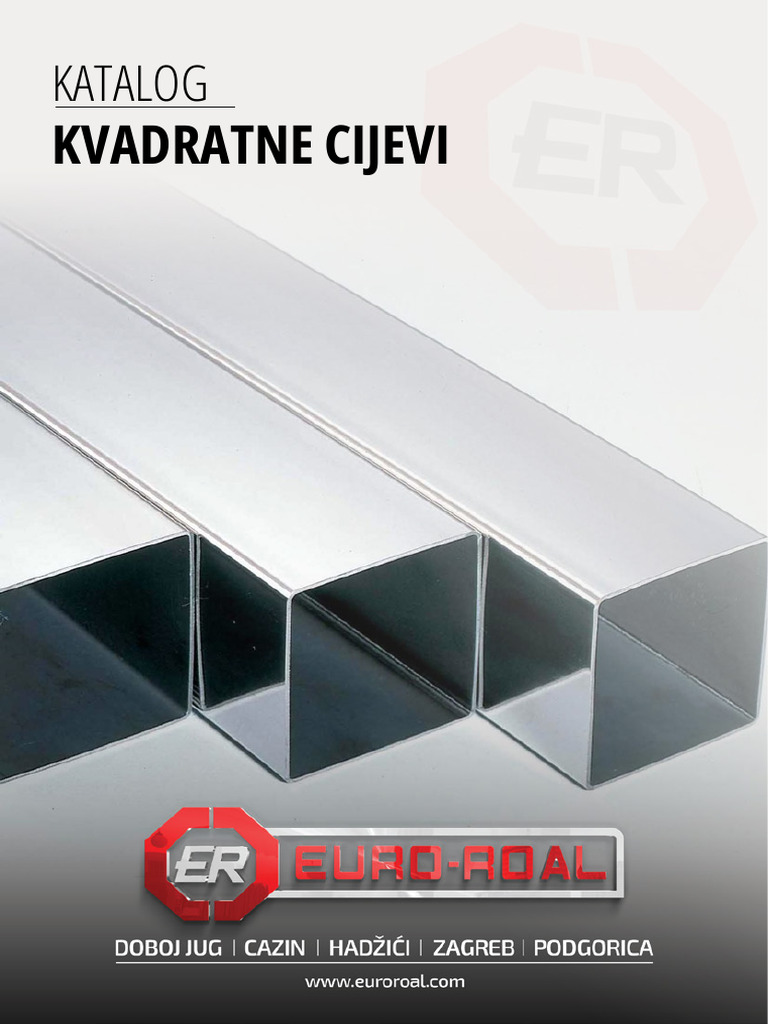 Katalog Inox - Kvadratne - Cijevi - BS | PDF