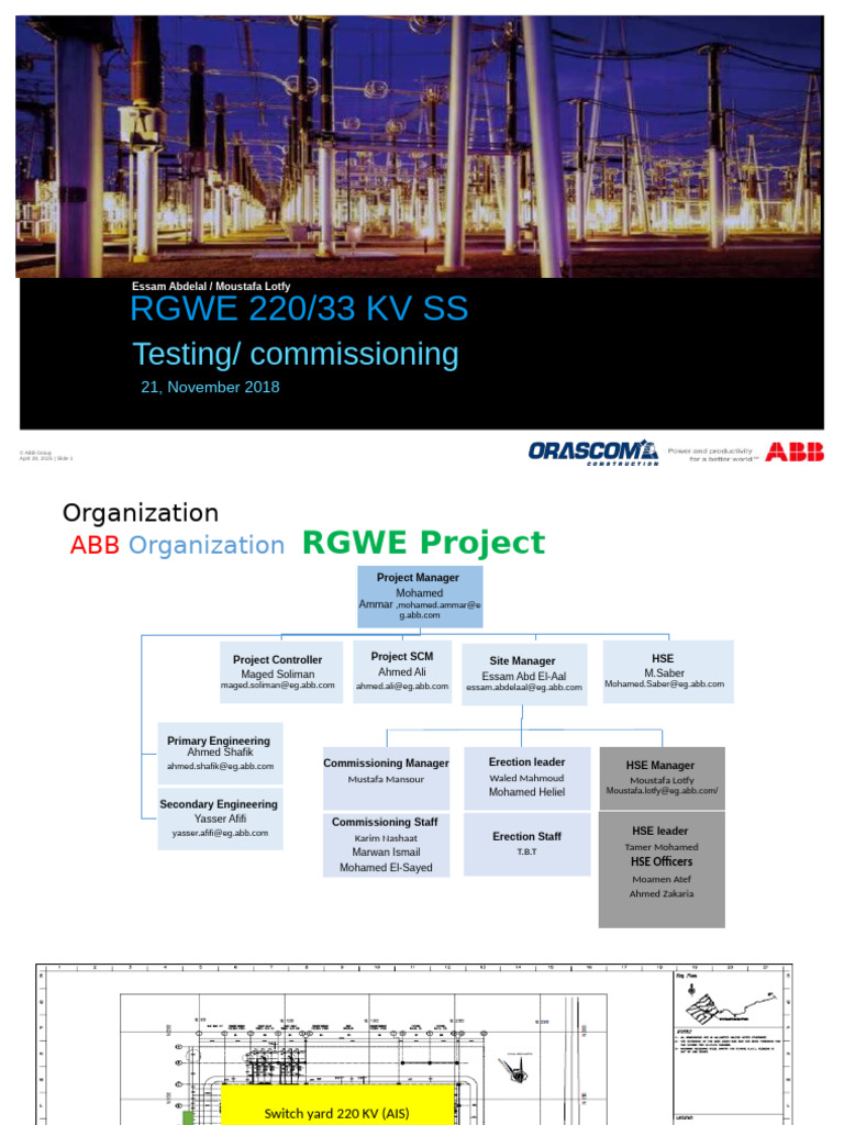 Presentation-Test & Commissioning | PDF | Power Engineering | Electric ...