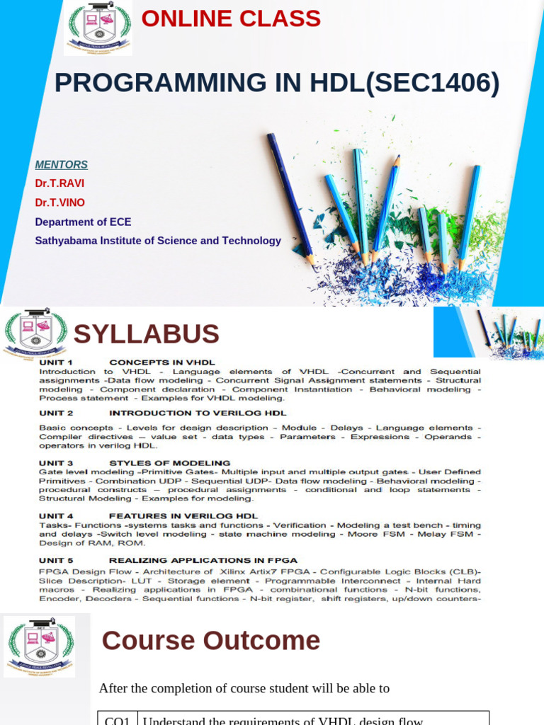 Unit 3 - Styles of Modeling | PDF | Logic Gate | Hardware Description Language