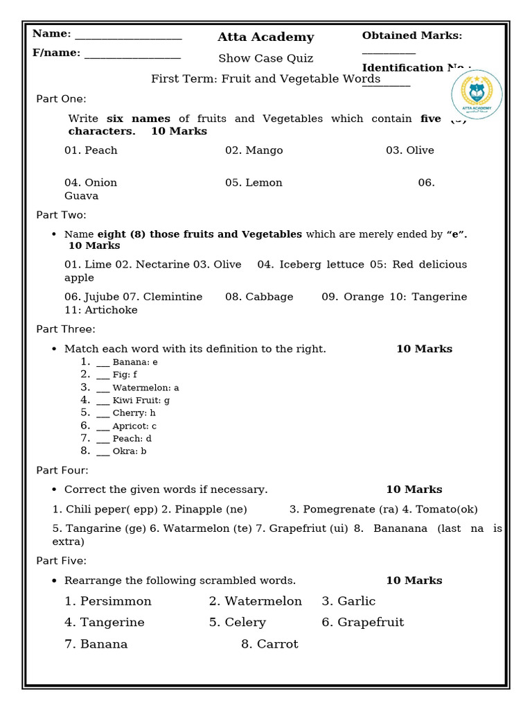 Inferential Statistics Book | PDF | Vegetables | Fruit