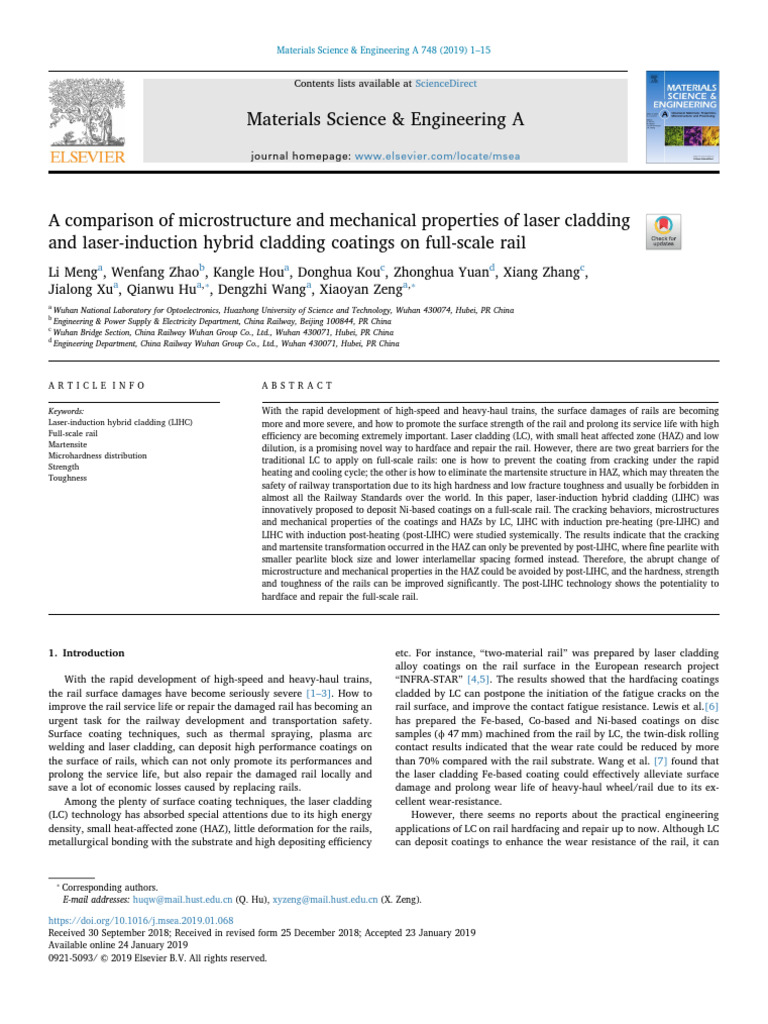 Rf00120-A Comparison of Microstructure and Mechanical Properties of ...