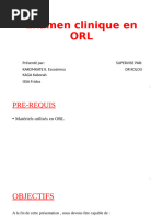 Anat Physio ORL | PDF | Oreille | Système vestibulaire
