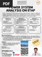 ETAP Training Modules Overview | PDF