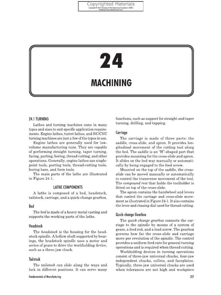 MACHINING | PDF