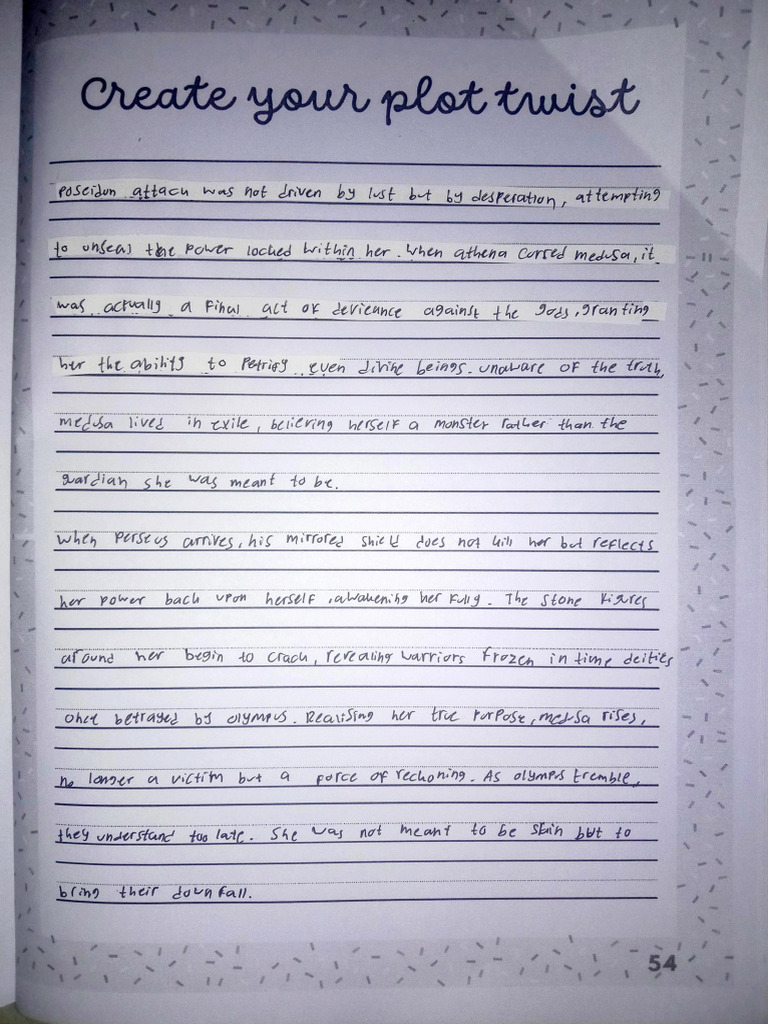 medusa plot twist | PDF