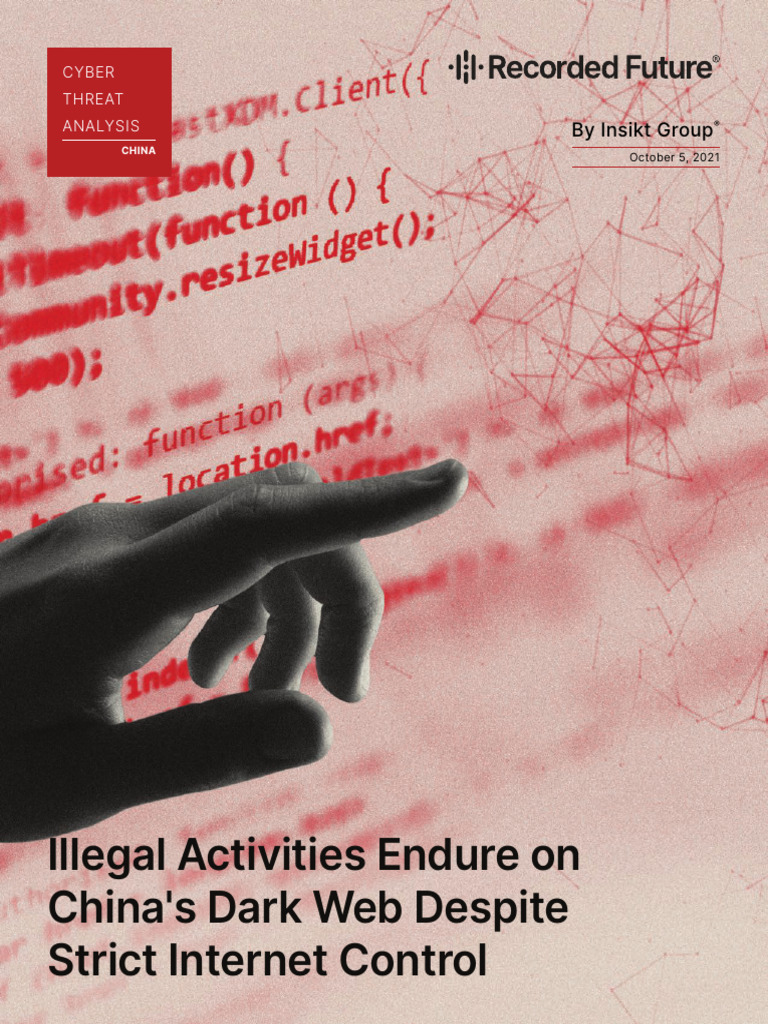 Chinese Dark Web 1633925077 | PDF | Cybercrime | Cyberspace