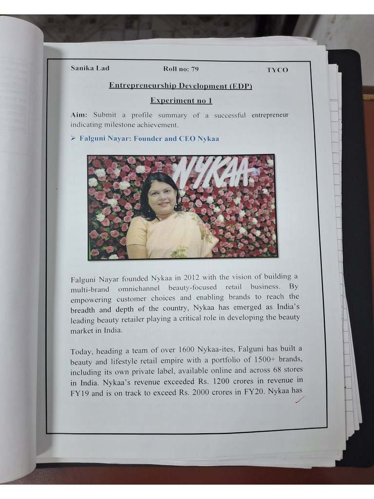 EDP File Sample | PDF