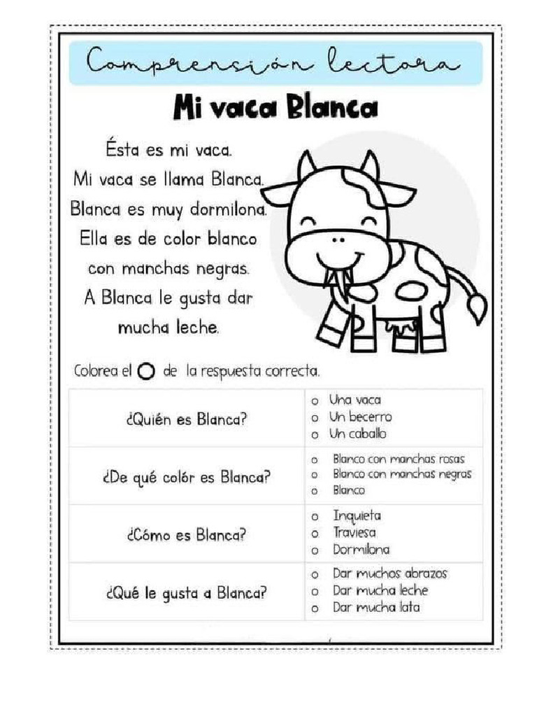 Lectura Vaca | PDF