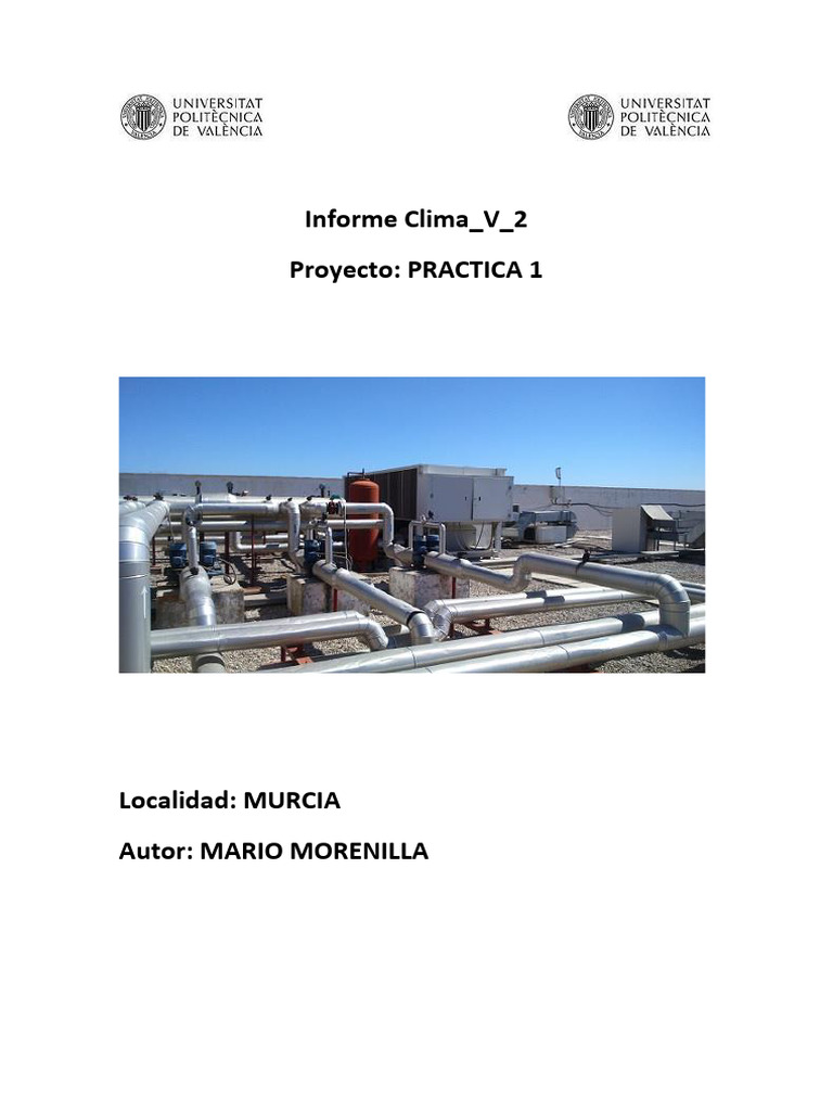Proyecto Practica 1 | PDF | Tecnologías sostenibles | Temperatura