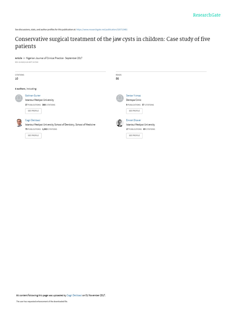 Niger JC Lin Prac To Cukk ST | PDF | Dentistry | Dentistry Branches