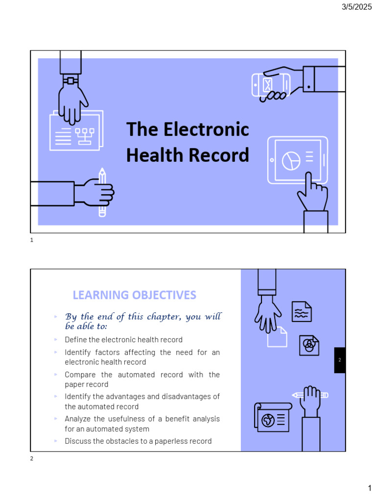 Electronic Health Records | PDF | Electronic Health Record | Health Care