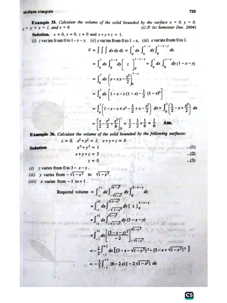 Double Integrals | PDF