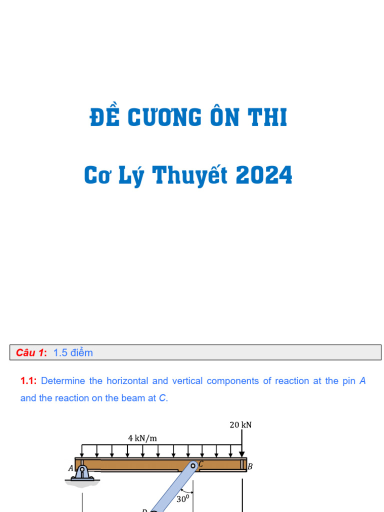 OnThiCuoiKy CLT 2024 | PDF