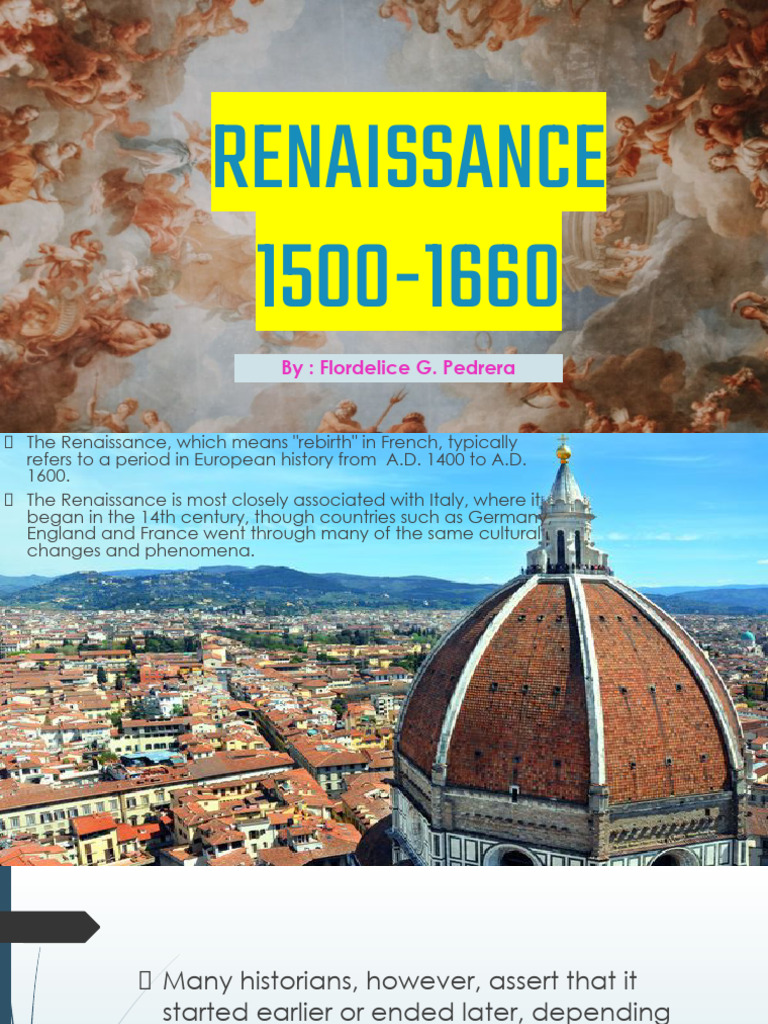Overview of the Renaissance Era | PDF | Renaissance | Italy
