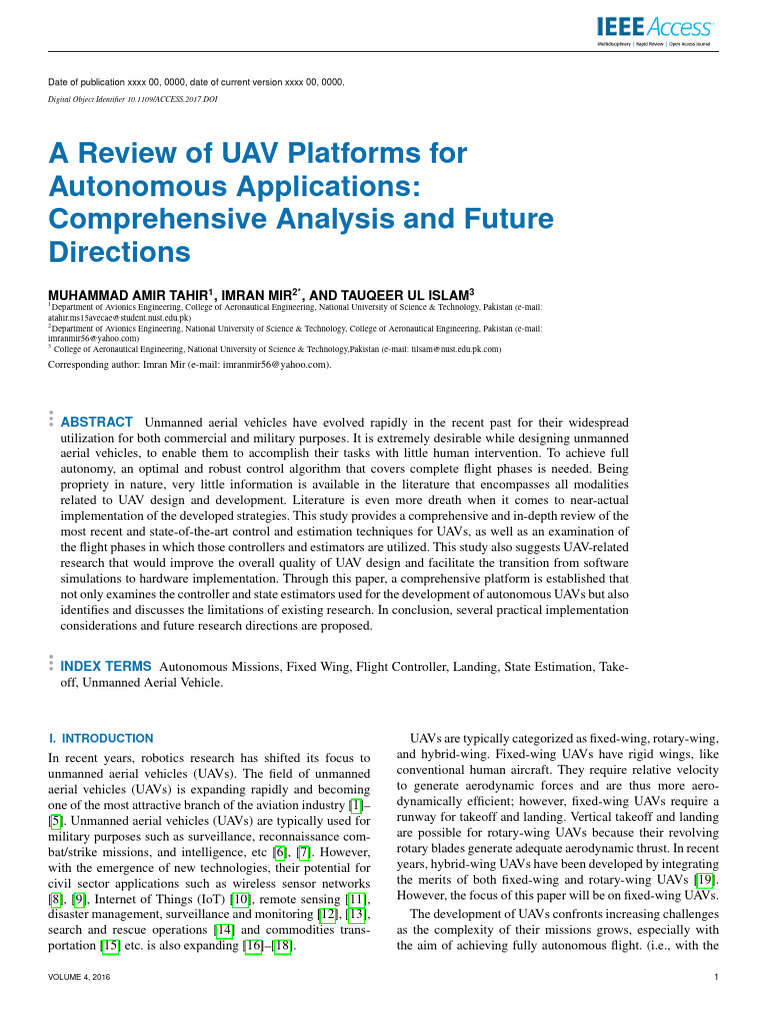 A_Review_of_UAV_Platforms_for_Autonomous_Applicati | PDF | Unmanned ...