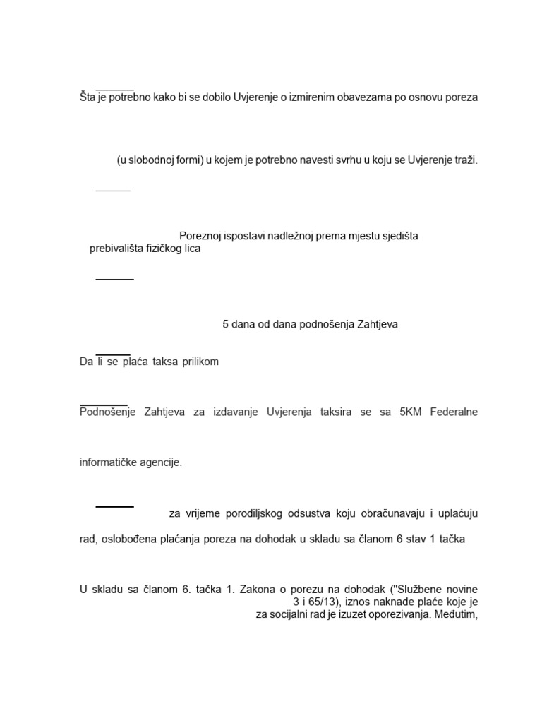 Pitanja I Odgovori | PDF