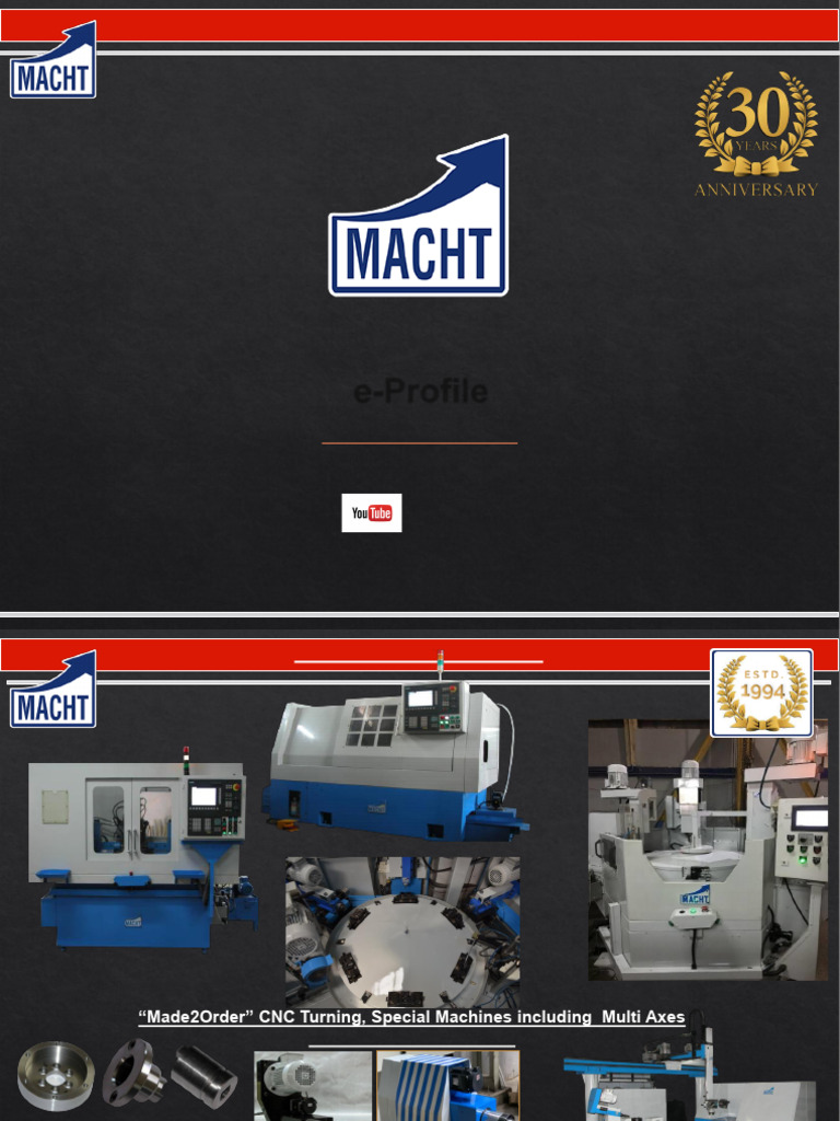 Custom CNC Machines & Automation Solutions | PDF | Numerical Control ...