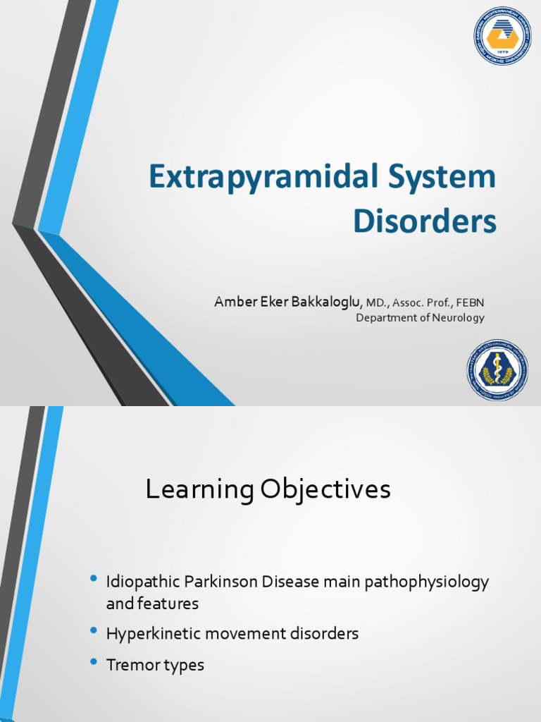 Extrapyramidal System Disorders | PDF | Parkinson's Disease | Nervous ...