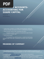 Types of Share Capital Explained | PDF | Equity (Finance) | Balance Sheet