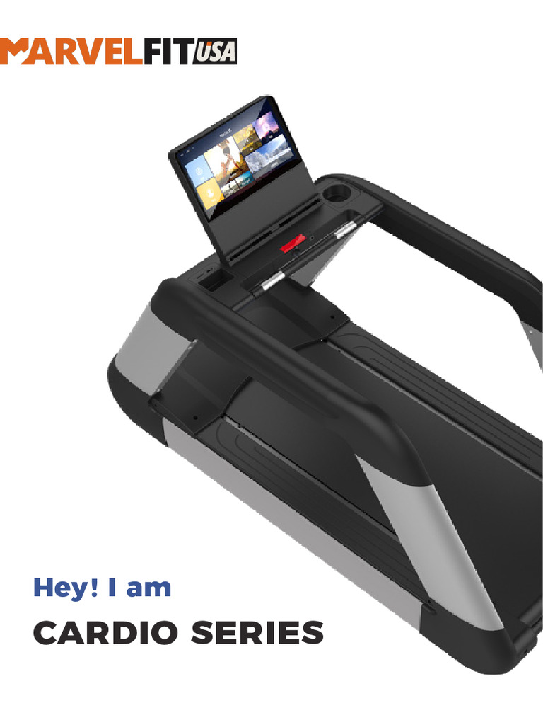Marvelfit D Series Cardio | PDF | Treadmill | Anti Lock Braking System