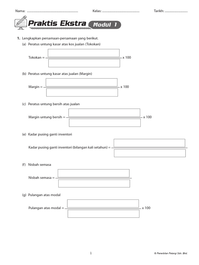 Praktis Ekstra Modul 1_OA | PDF