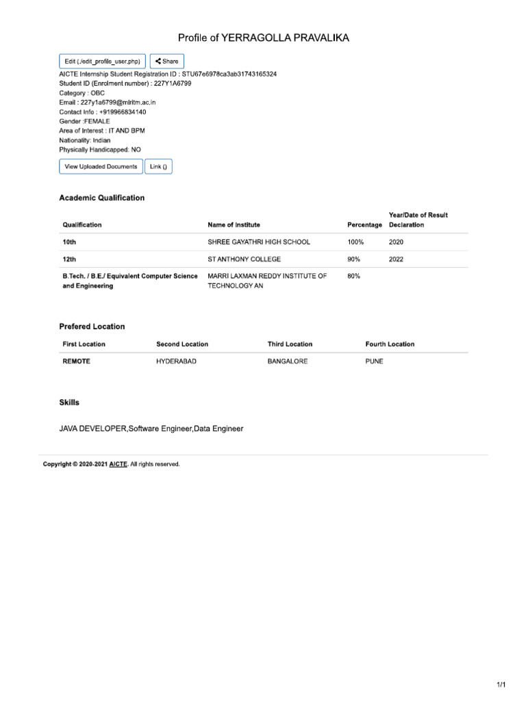 Aicte | PDF