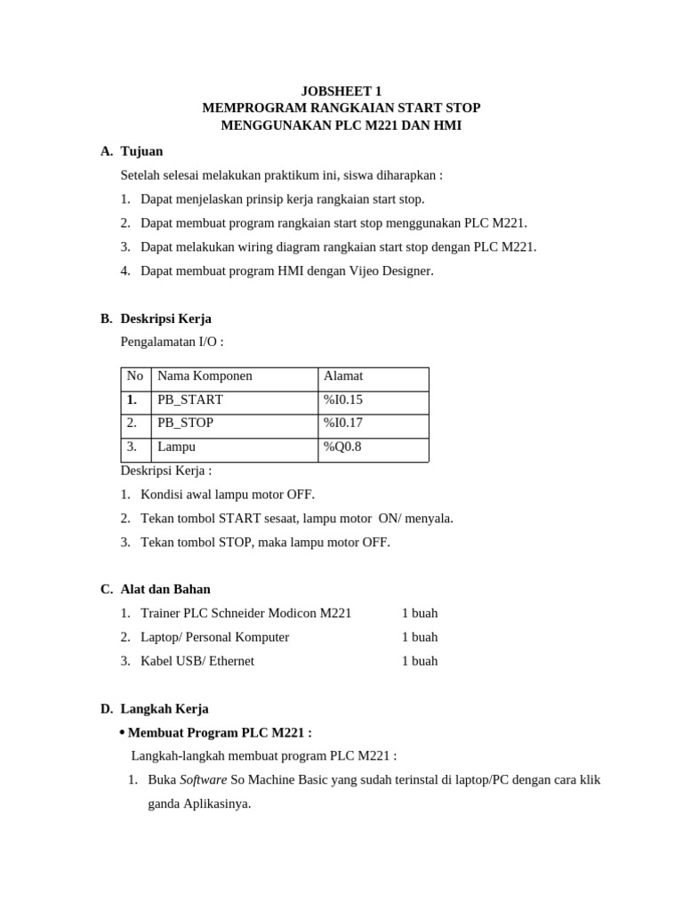 Jobsheet 1 Rangkaian Dol | PDF