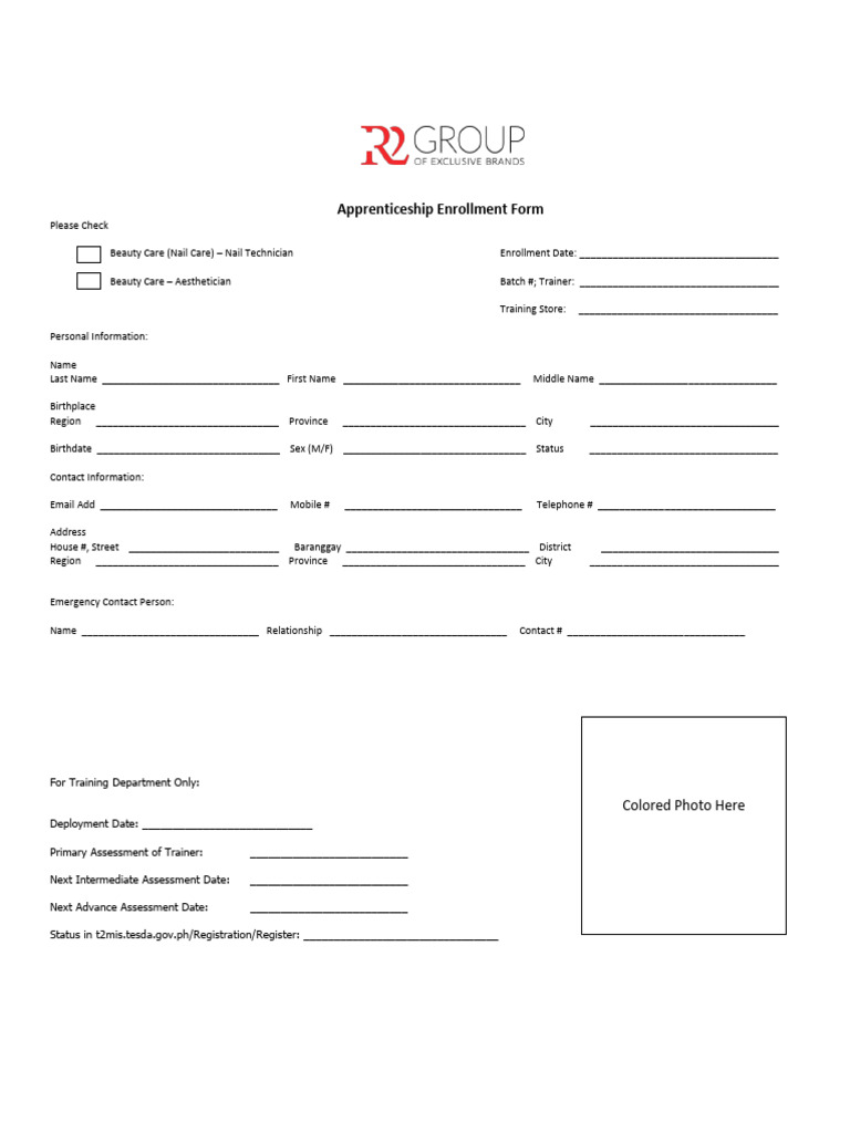 Application Form 2019 UPDATED | PDF