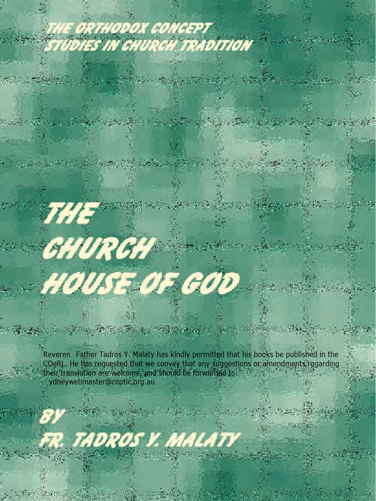 Church House of God | PDF | Liturgy | Tabernacle