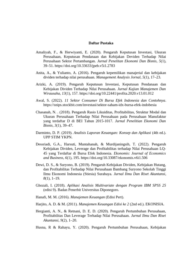 Daftar Pustaka - Atica Dinda Febriana | PDF
