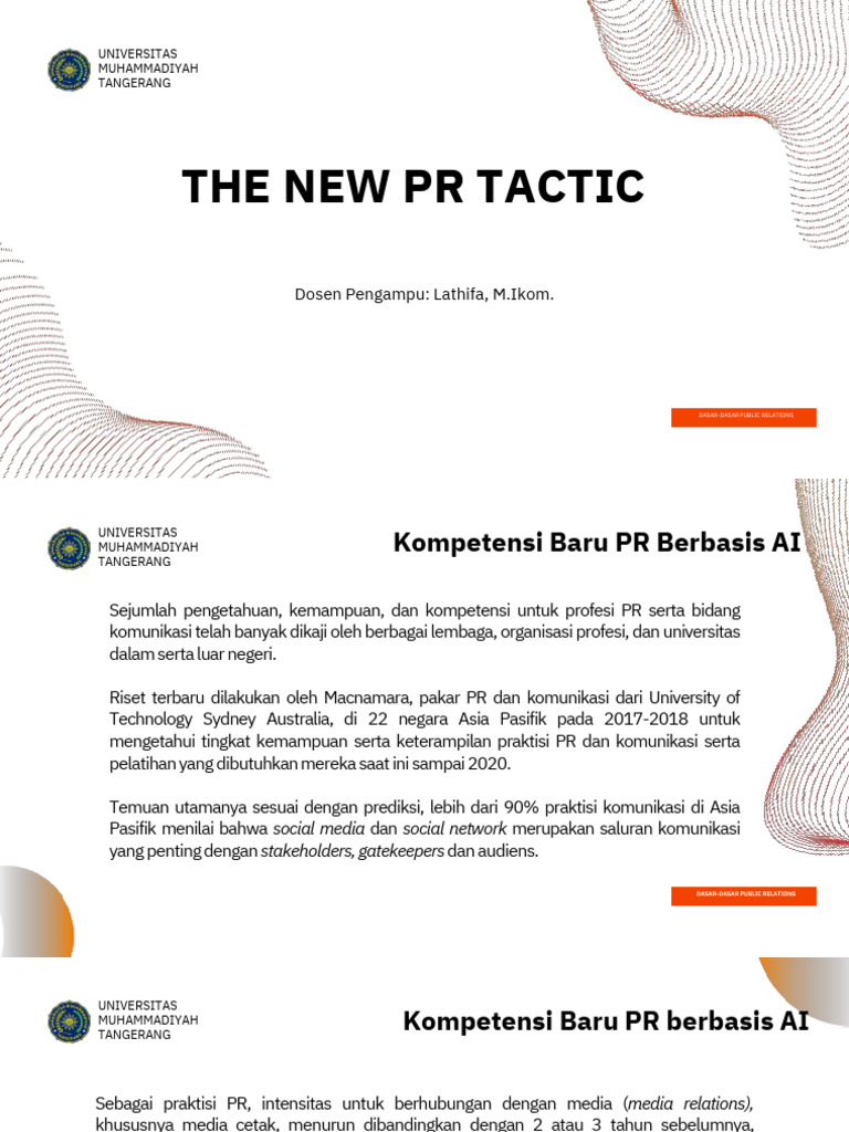 7.Dasar - Dasar Public Relations | PDF