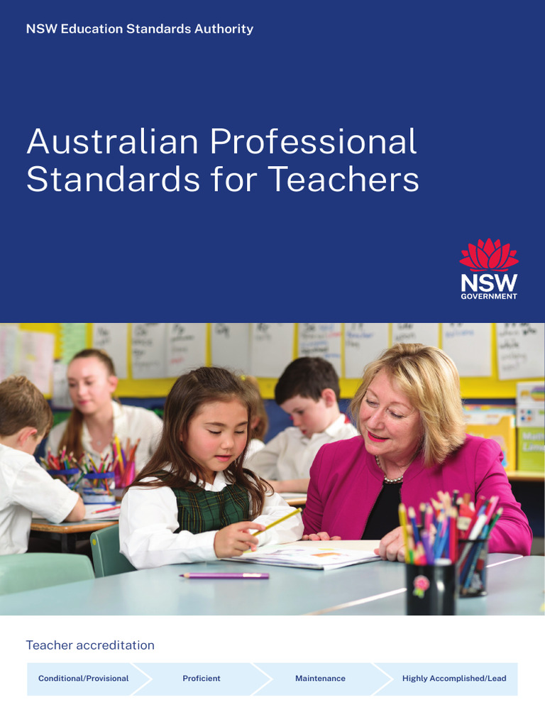 Australian Professional Standards For Teachers Teacher Accreditation ...