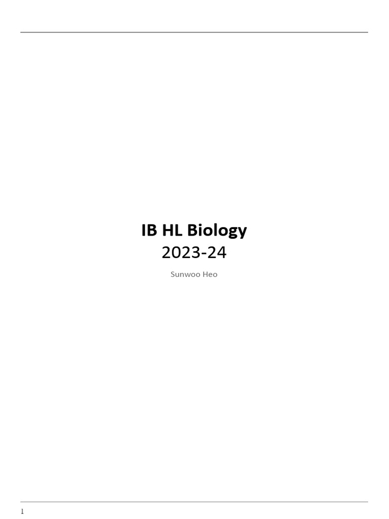 IB Bio Final Exam | PDF | Solvation | Water