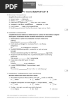 Life Vision B1 Unit 5 Answer Key | PDF | Taste | Foods