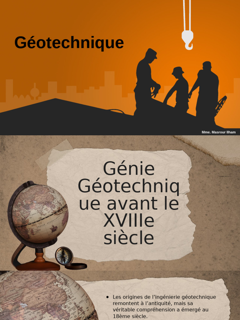 Cours Géotechnique | PDF | Génie géotechnique | Mécanique des sols