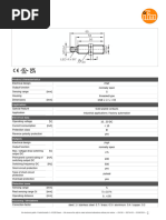 Inductive Sensor IE5338 Specifications | PDF | Bipolar Junction ...
