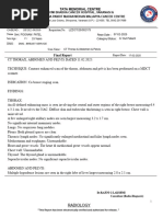 PET Scan Report Format Example Sample Template Drlogy Lab Report | PDF ...