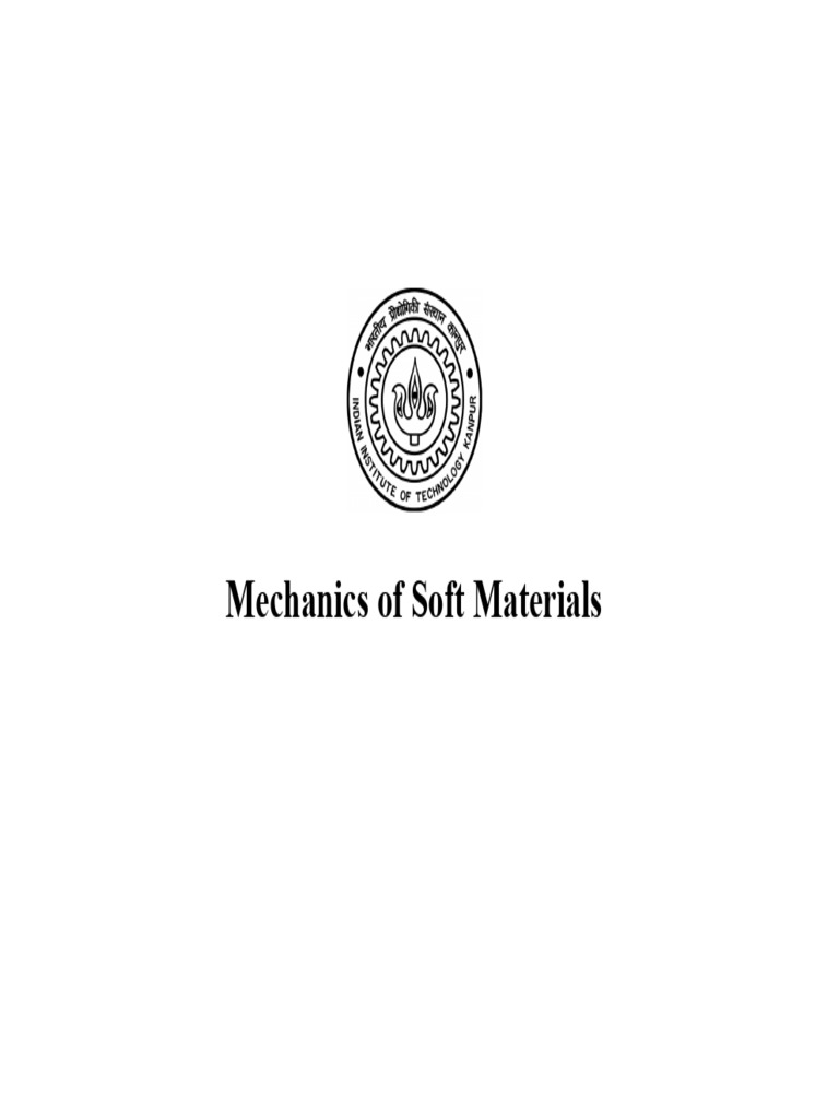 Mechanics of Soft Materials | PDF | Fracture | Solid Mechanics