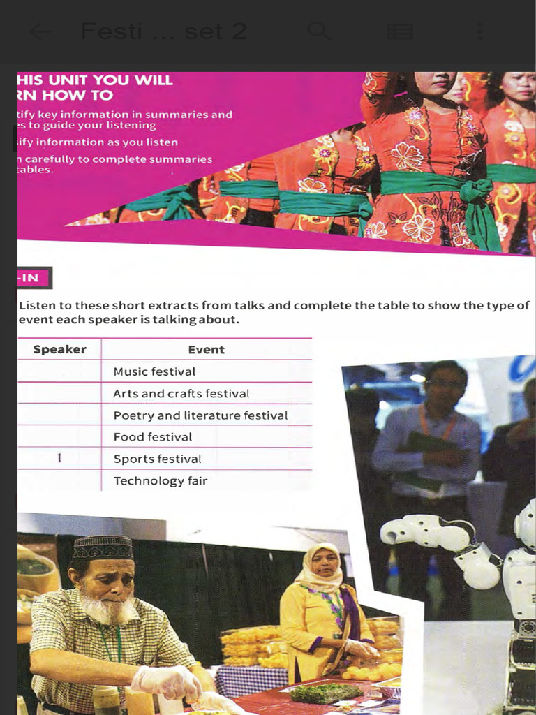 Mindset Resources for Festivals | PDF