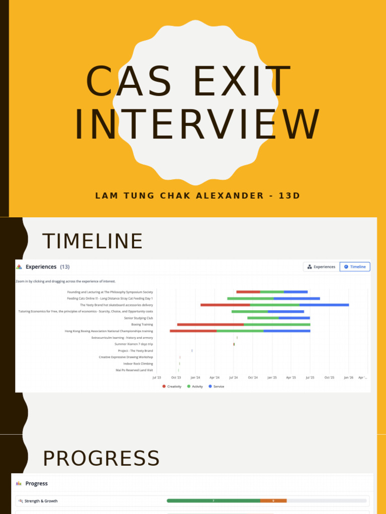 CAS Exit Powerpoint | PDF