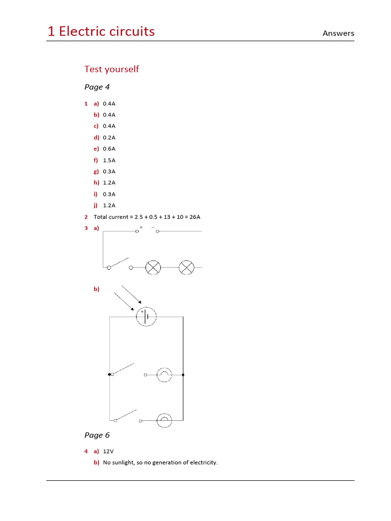 WJEC GCSE Physics ANSWERS | PDF | Electricity Generation | Frequency