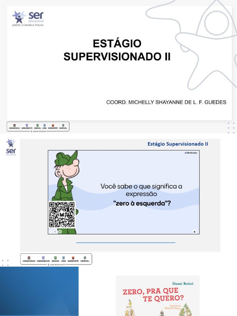 WEBAULA 4 - ESTÁGIO SUPERVISIONADO II - 13.02.25 (Salvo Automaticamente) | PDF | Pedagogia