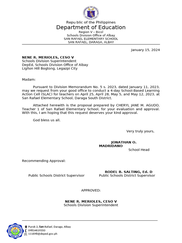 updated-SRES-SLAC-PROPOSAL | PDF | Learning | Educational Technology