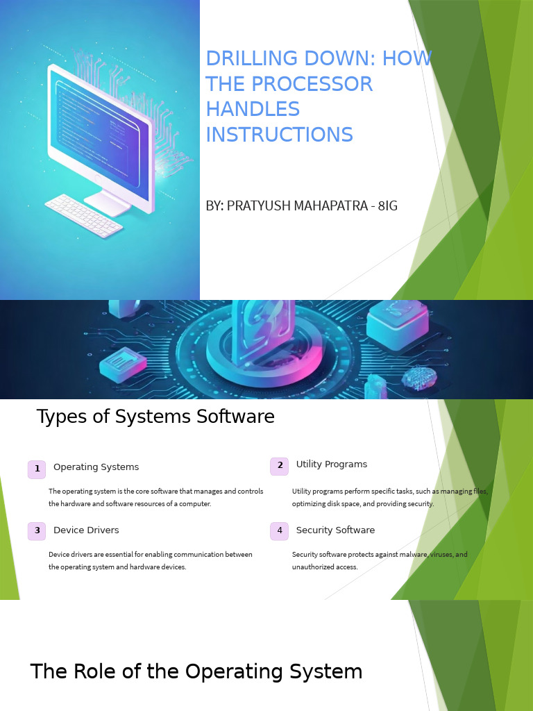 DRILLING-DOWN-HOW-THE-PROCESSOR-HANDLES-INSTRUCTIONS New | PDF ...