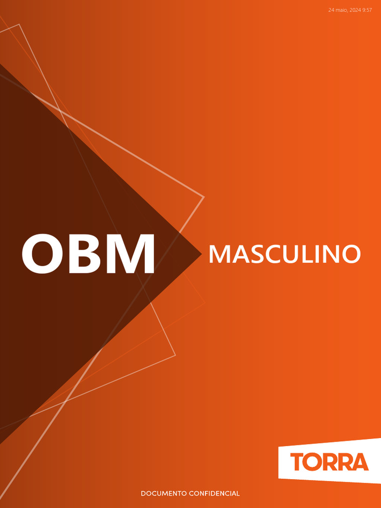 Obm Torra Masculino Rev11 | PDF | Merchandising